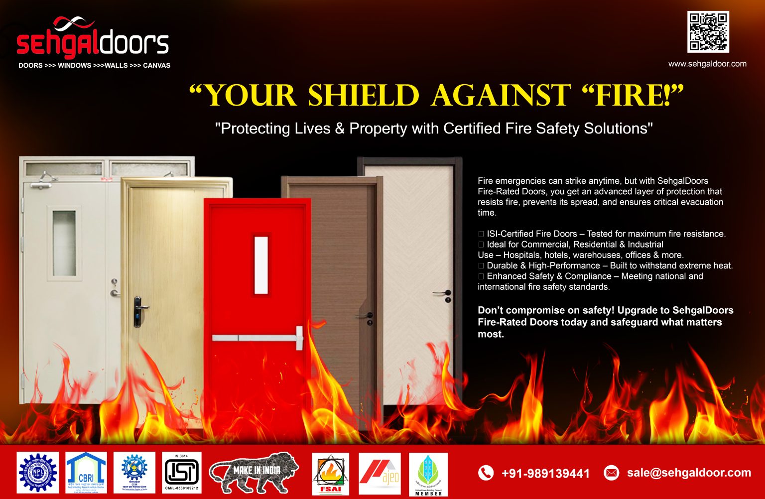 Passive Fire Protection System – Welcome to Sehgal Doors
